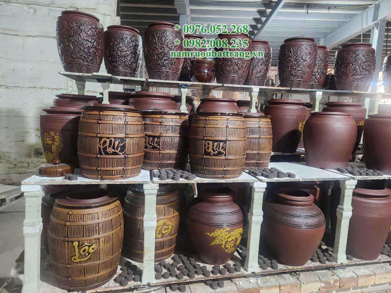 Chum rượu gốm sứ đất nung Bát Tràng mẫu 100 – Call báo giá 0982 008 235 ...